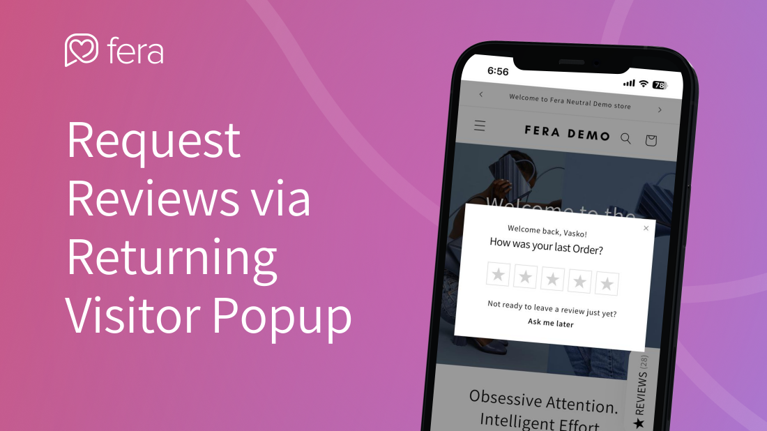 Get More Reviews from Returning Customers with a Simple Popup